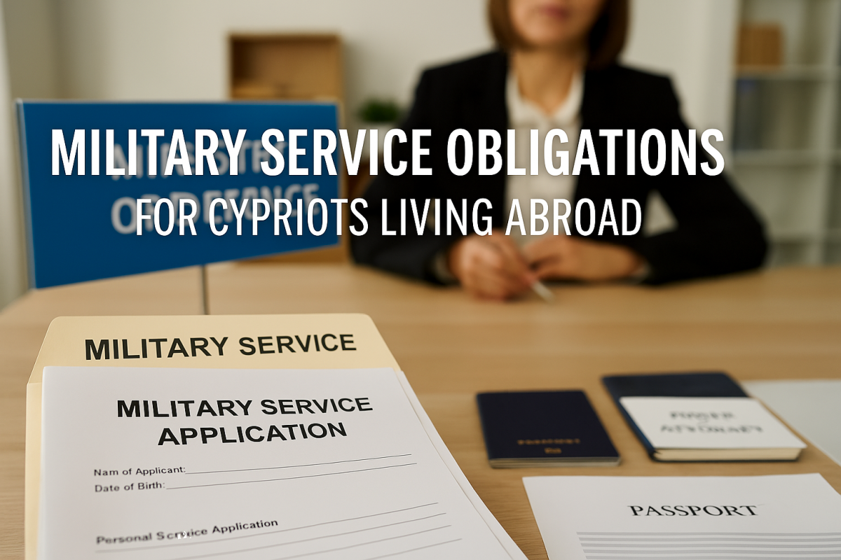 Military Service Obligations for Cypriots Living Overseas - E ...